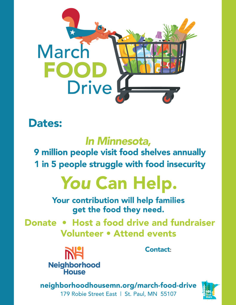 March Food Drive - Neighborhood House